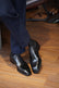 Polished Black Split Toe Apron Oxford Dress Shoes - Modern Formalwear ...