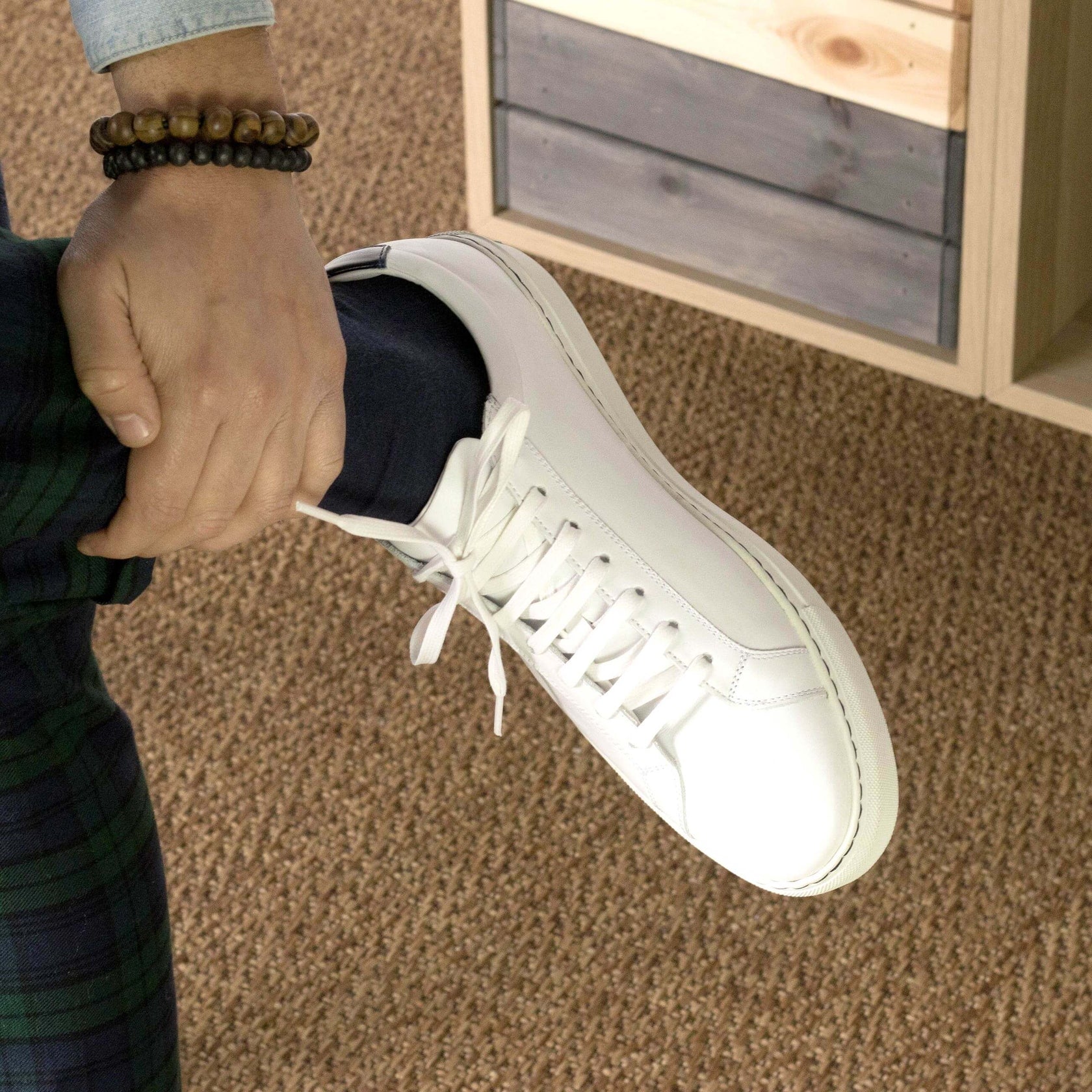 White cup sole Low kick – Hollo Shoe